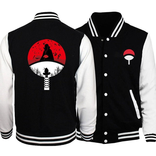 Varsity Jacket Naruto Itachi Uchiha - Manga Imperial