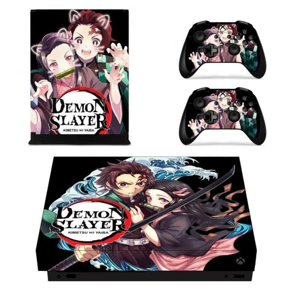 Sticker XboX One X Demon Slayer Tanjiro & Nezuko - Manga Imperial